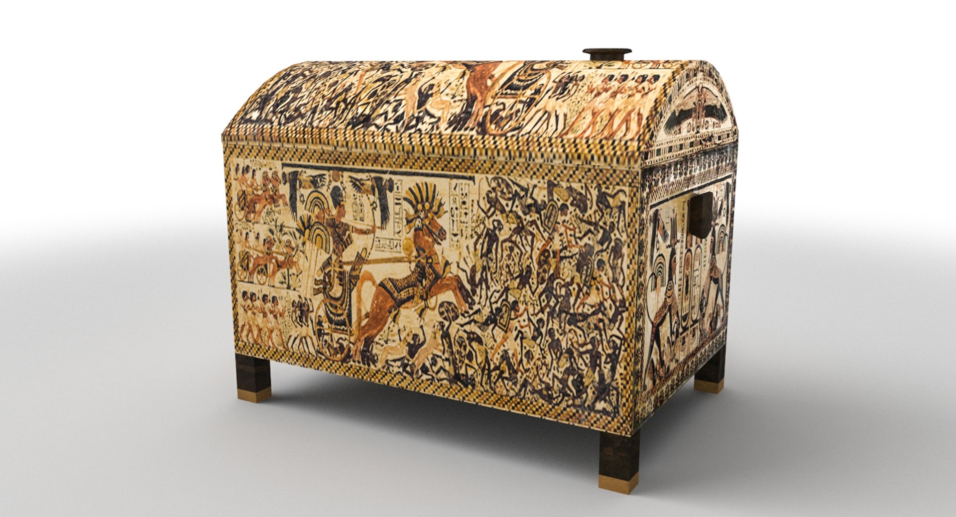 3D Ancient Egyptian Box - TurboSquid 1371805