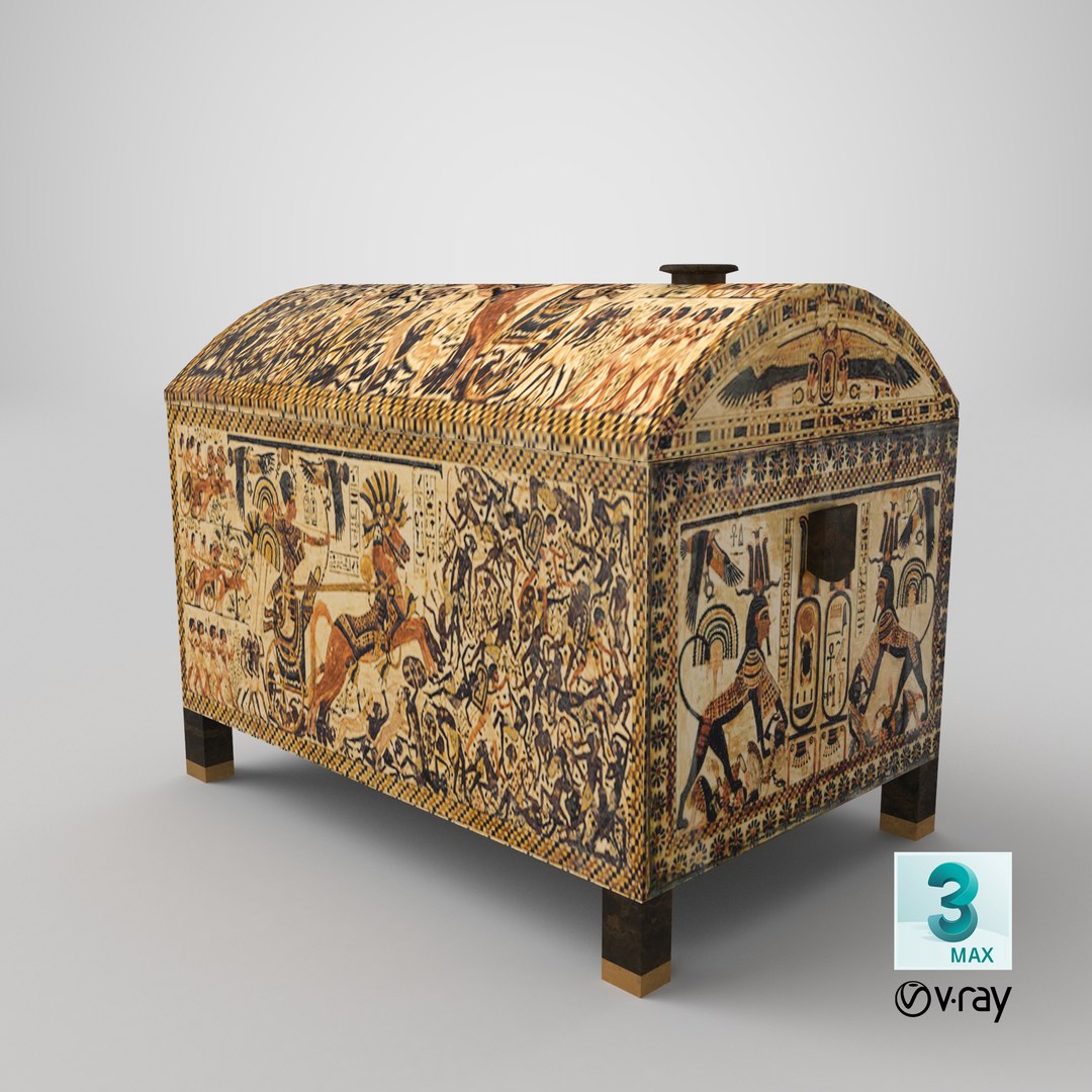 3D Ancient Egyptian Box - TurboSquid 1371805