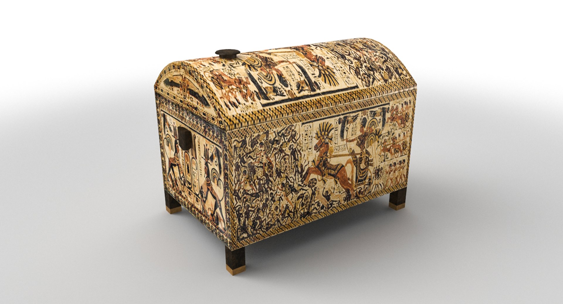 3D Ancient Egyptian Box - TurboSquid 1371805