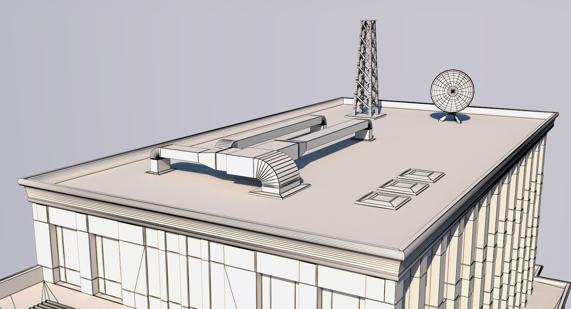 Building Modern 3D Model - TurboSquid 1307231