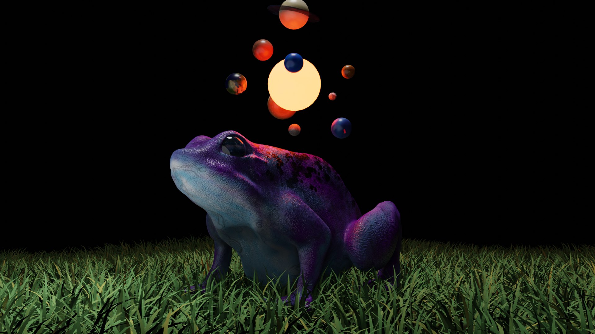 Galaxy Frog 3D Model - TurboSquid 2030600
