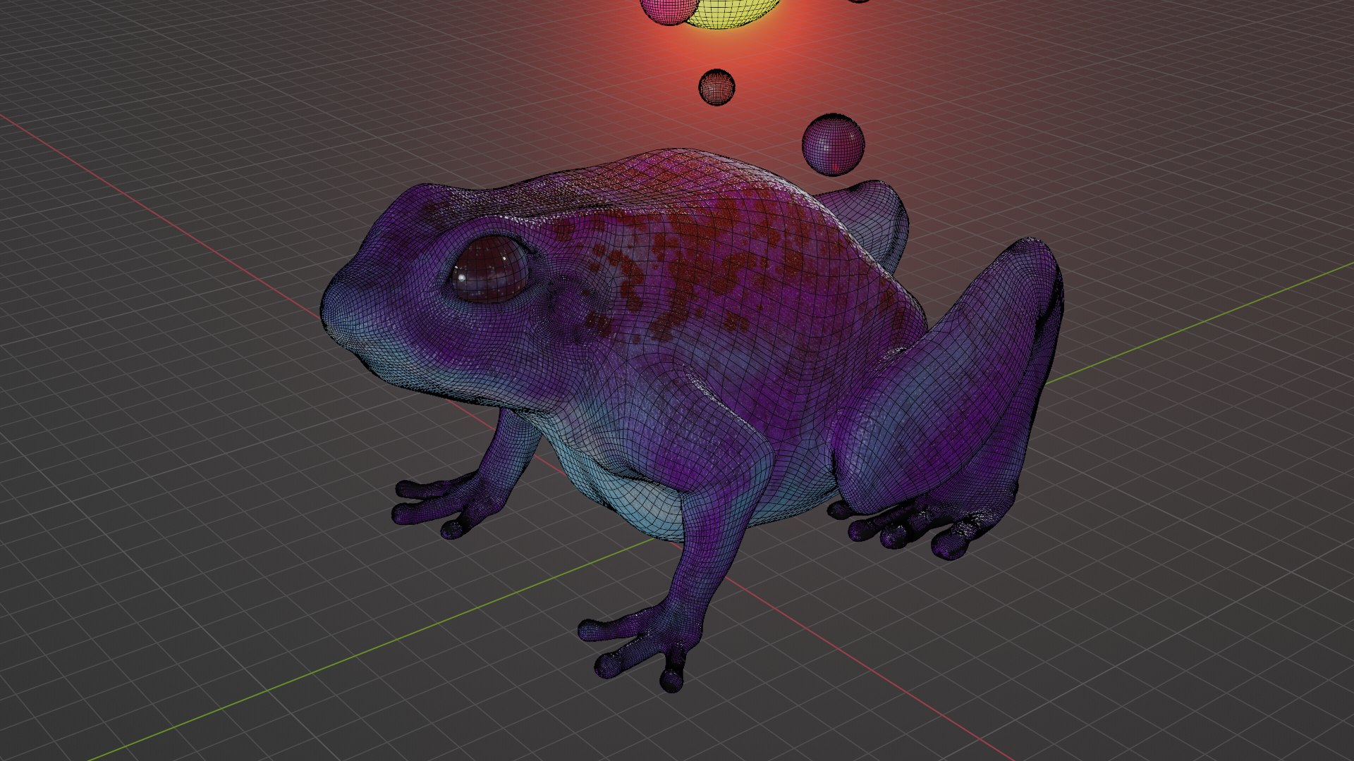 Galaxy Frog 3D Model - TurboSquid 2030600