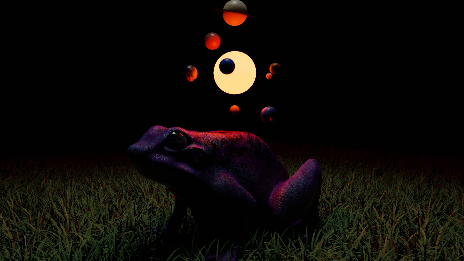 Galaxy Frog 3D Model - TurboSquid 2030600