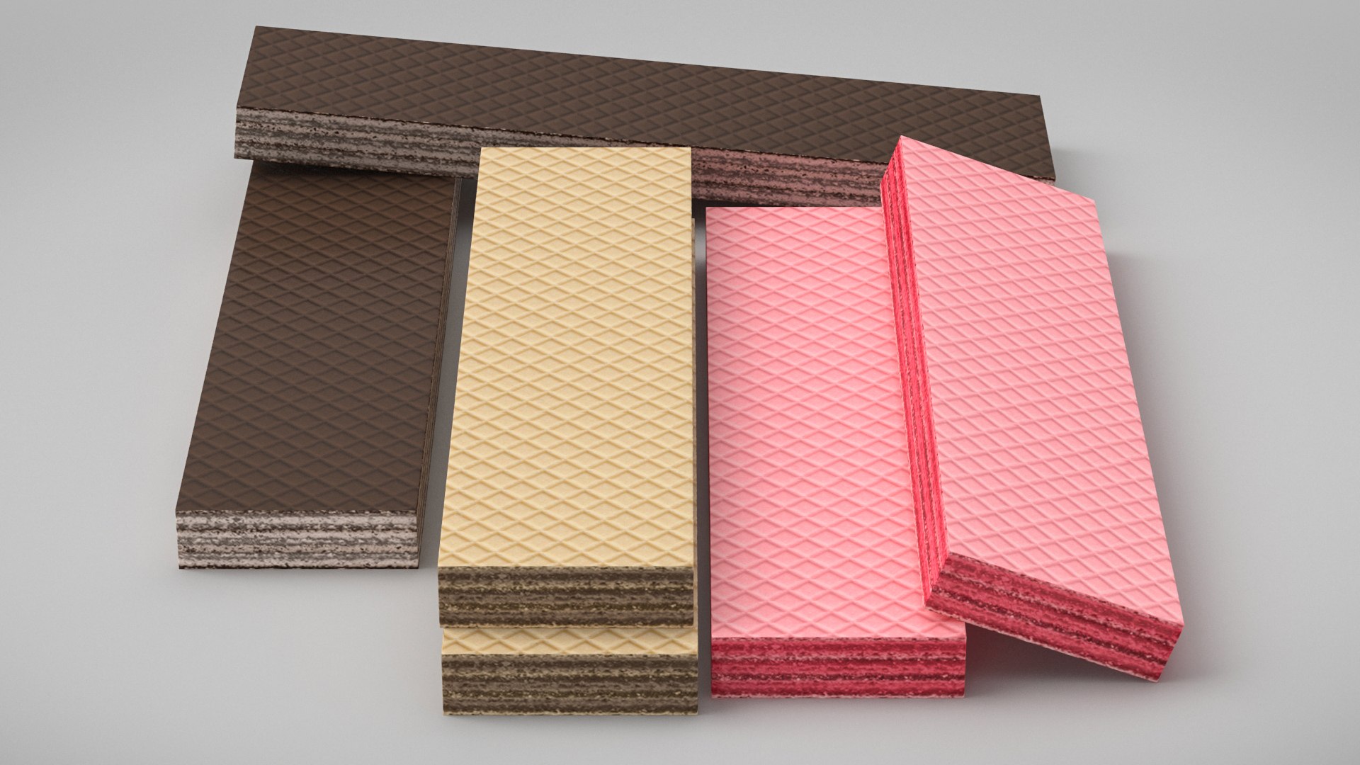 Wafer Cookie 3D Model - TurboSquid 1670763