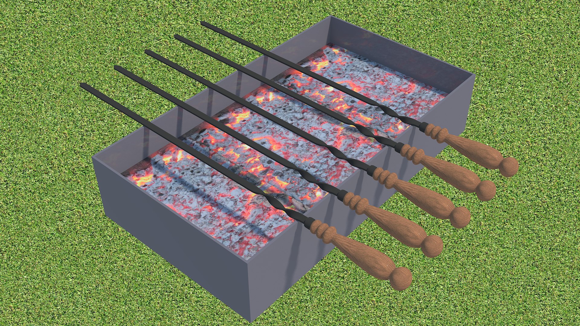 3D Skewer Model - TurboSquid 2232873