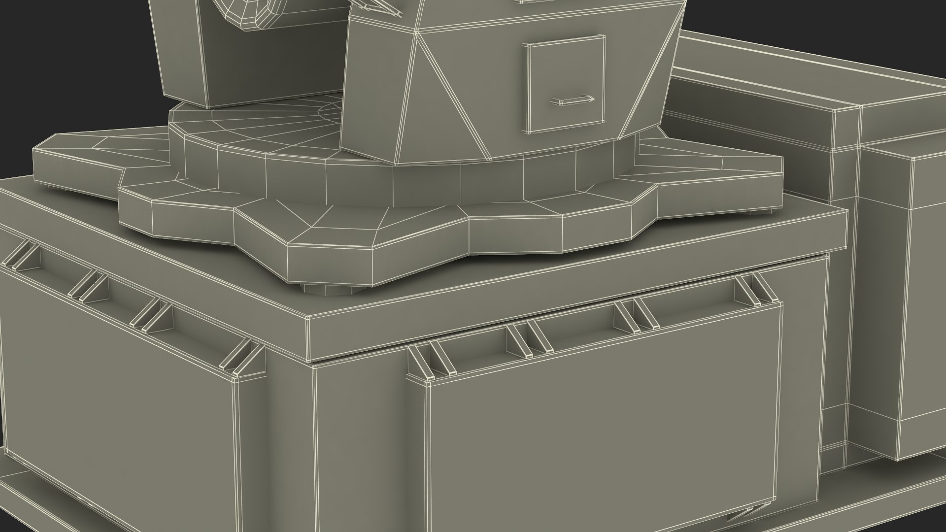 3D Phalanx CIWS Block 1B Naval Turret - TurboSquid 2403102