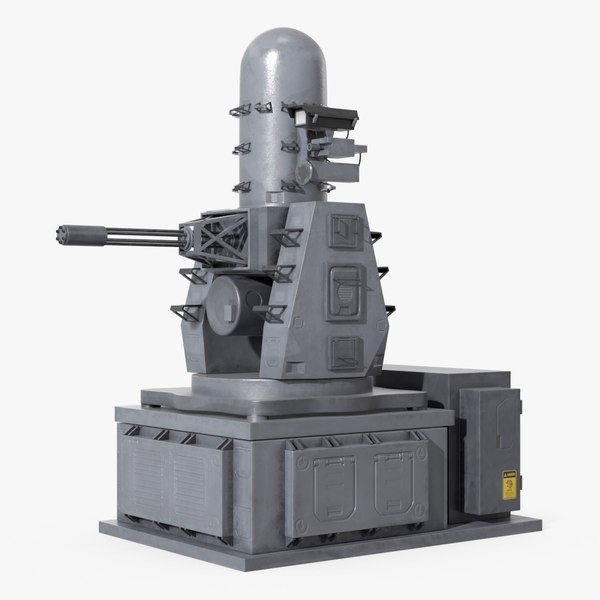 modelo 3d Torreta naval Phalanx CIWS Bloque 1B - TurboSquid 2403102