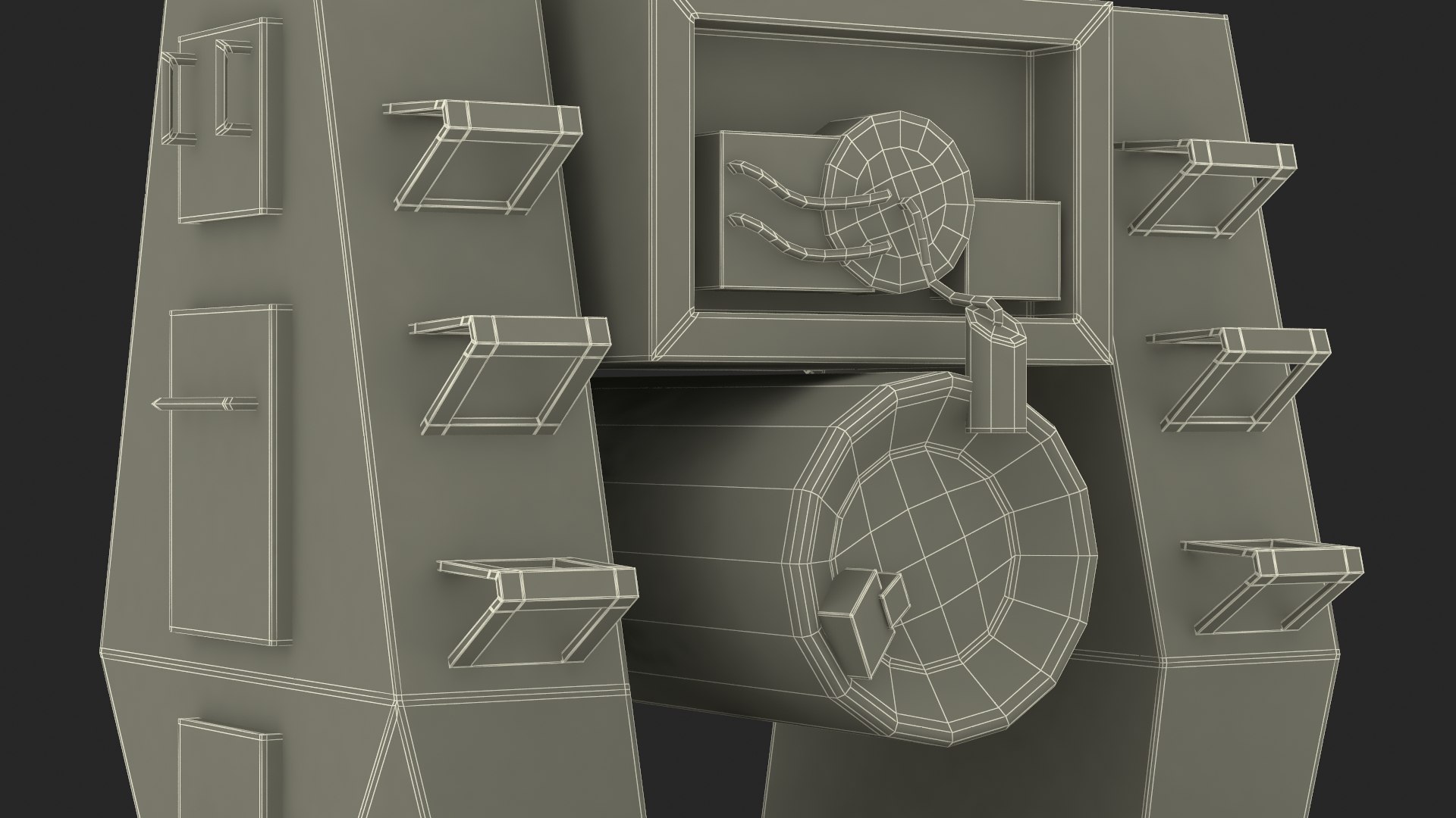 3D Phalanx CIWS Block 1B Naval Turret - TurboSquid 2403102