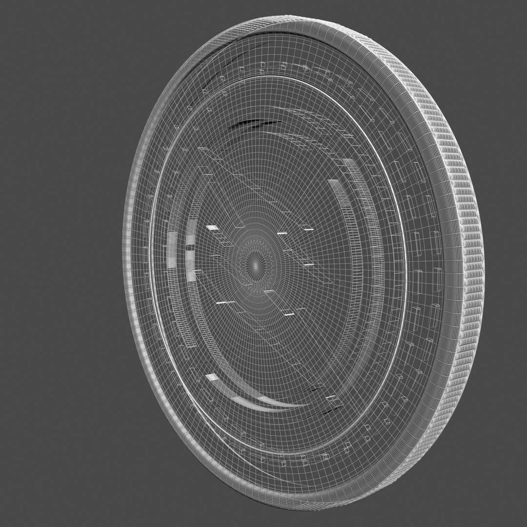 3D model Electroneum Cryptocurrency Gold Coin - TurboSquid 1855753