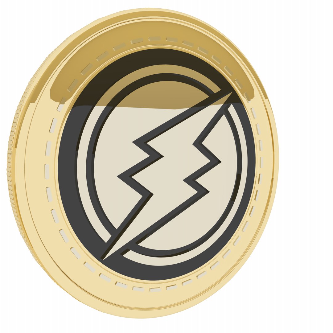 3D model Electroneum Cryptocurrency Gold Coin - TurboSquid 1855753