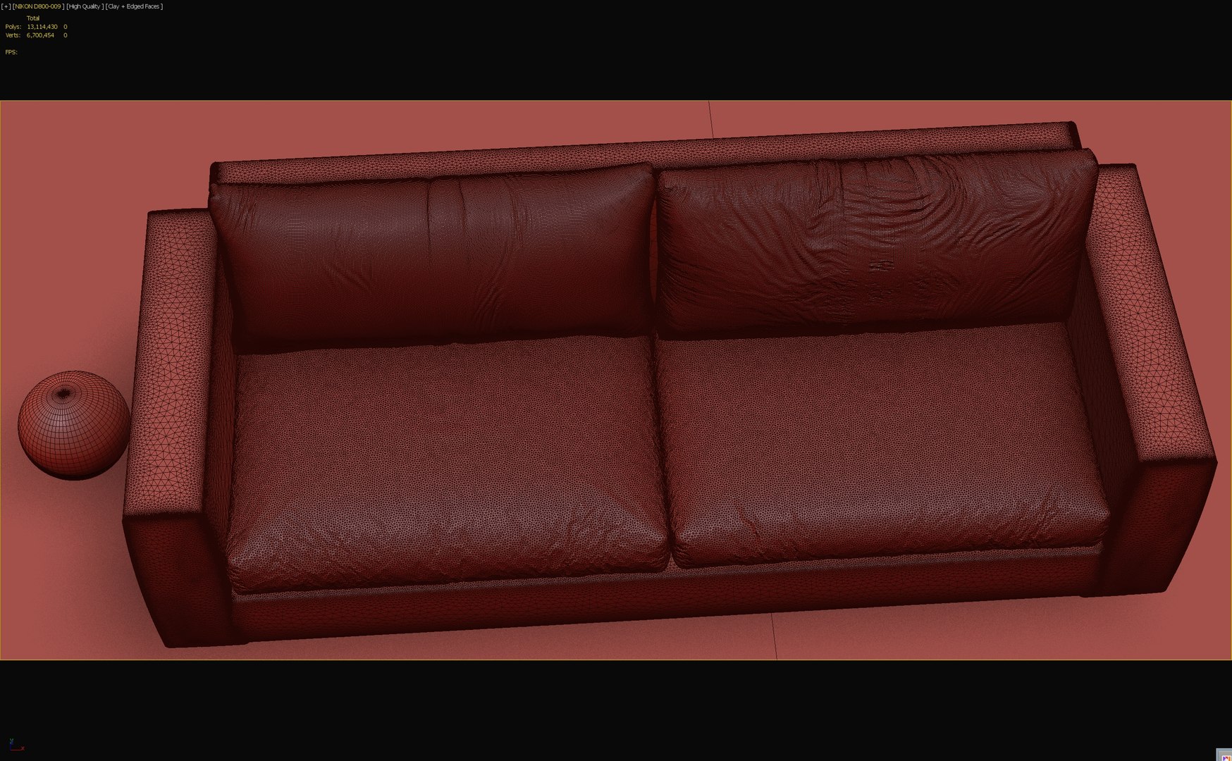 3D NORDSK STEPHANIC 2-SEATER DESIGNER SOFA COUCH 2024 - TurboSquid 2245554