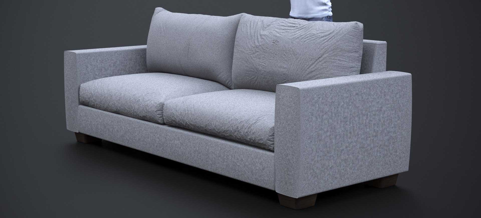 3D NORDSK STEPHANIC 2-SEATER DESIGNER SOFA COUCH 2024 - TurboSquid 2245554