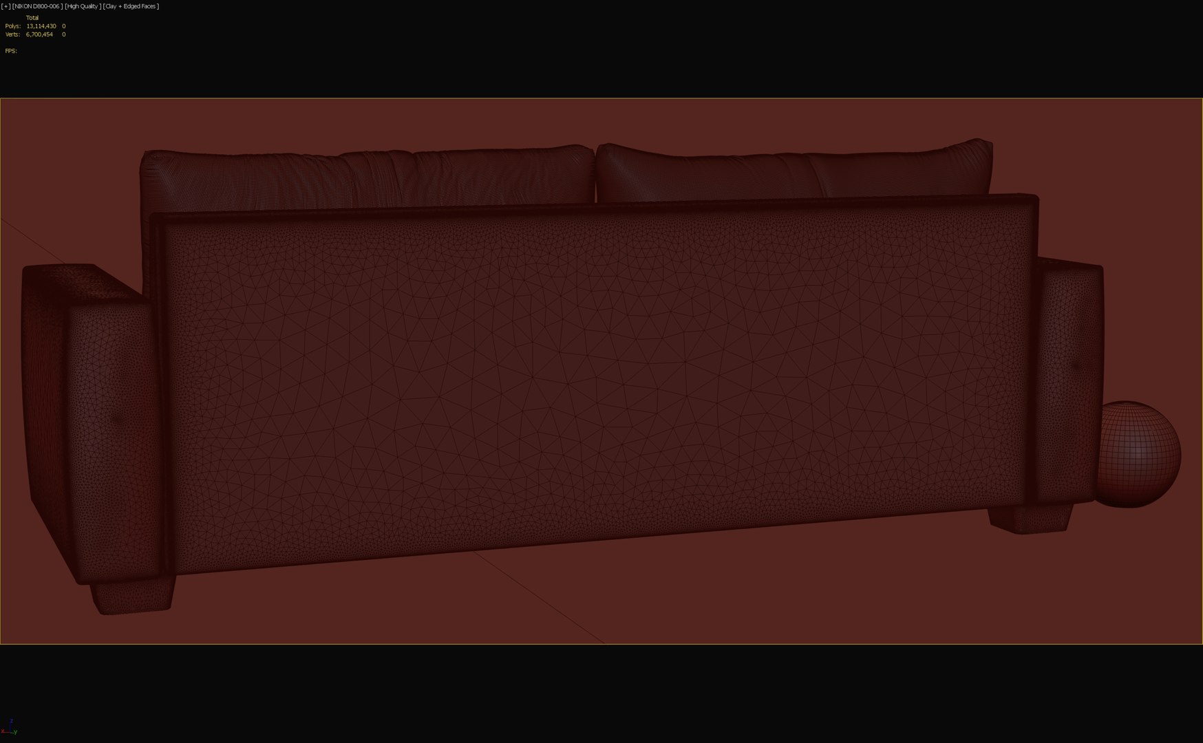 3D NORDSK STEPHANIC 2-SEATER DESIGNER SOFA COUCH 2024 - TurboSquid 2245554