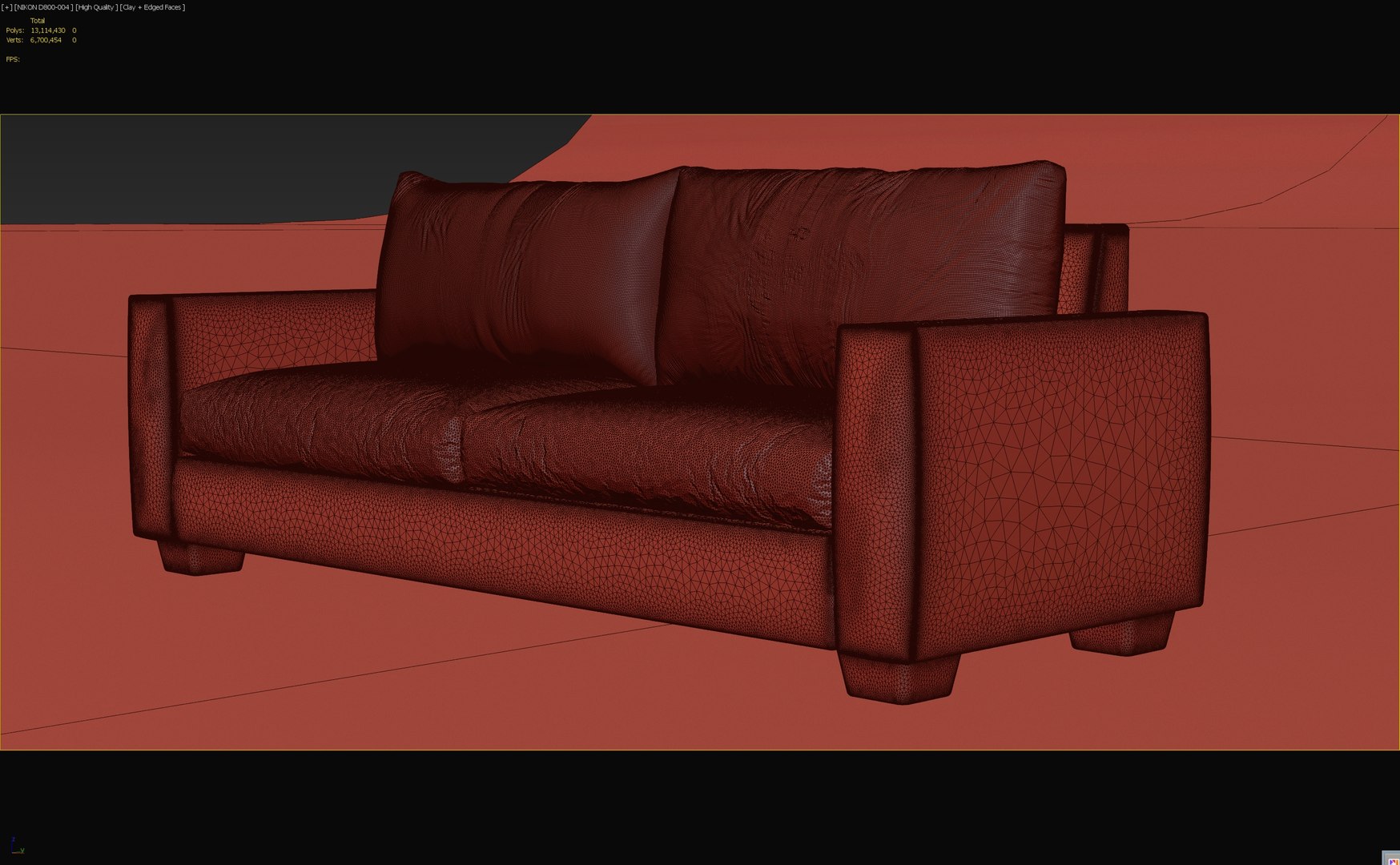 3D NORDSK STEPHANIC 2-SEATER DESIGNER SOFA COUCH 2024 - TurboSquid 2245554