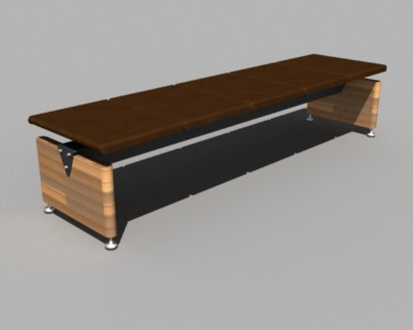 modelo 3d Silla Mobius Bench - TurboSquid 243268