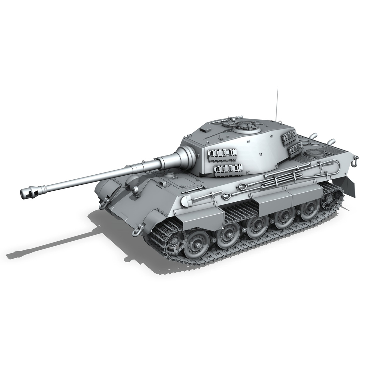 cinema4d sd kfz 182 tiger ii