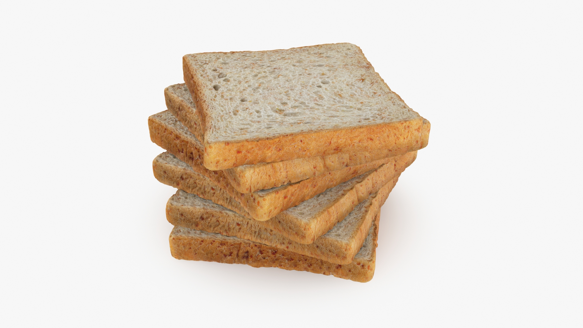 Sliced Bread 2 Model - TurboSquid 2156760