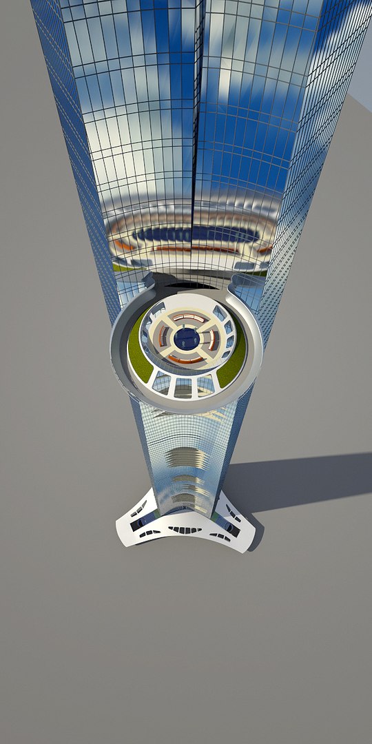 3d Kingdom Tower Jeddah Model