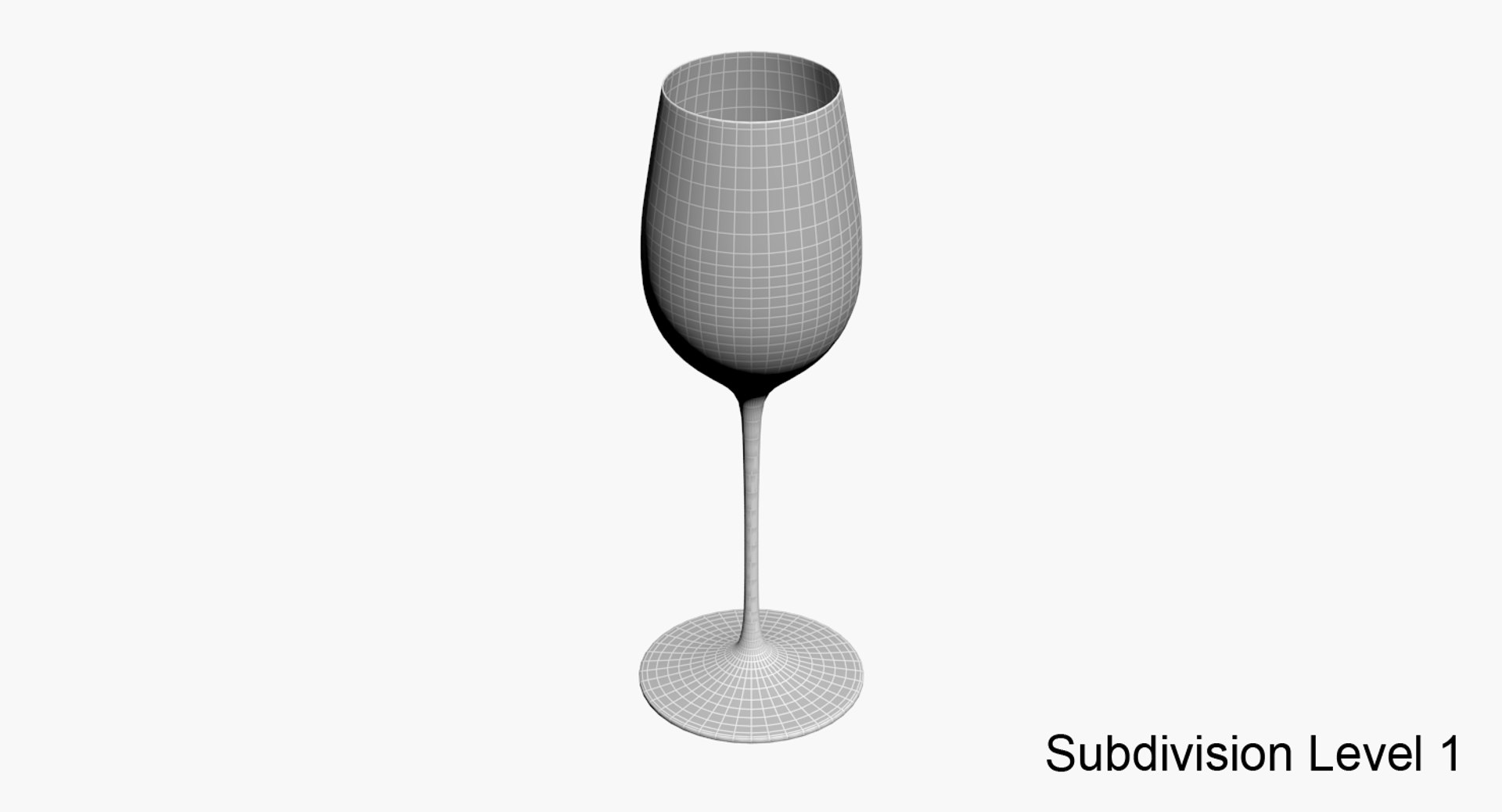 Glass riedel superleggero viognier 3D model - TurboSquid 1307797