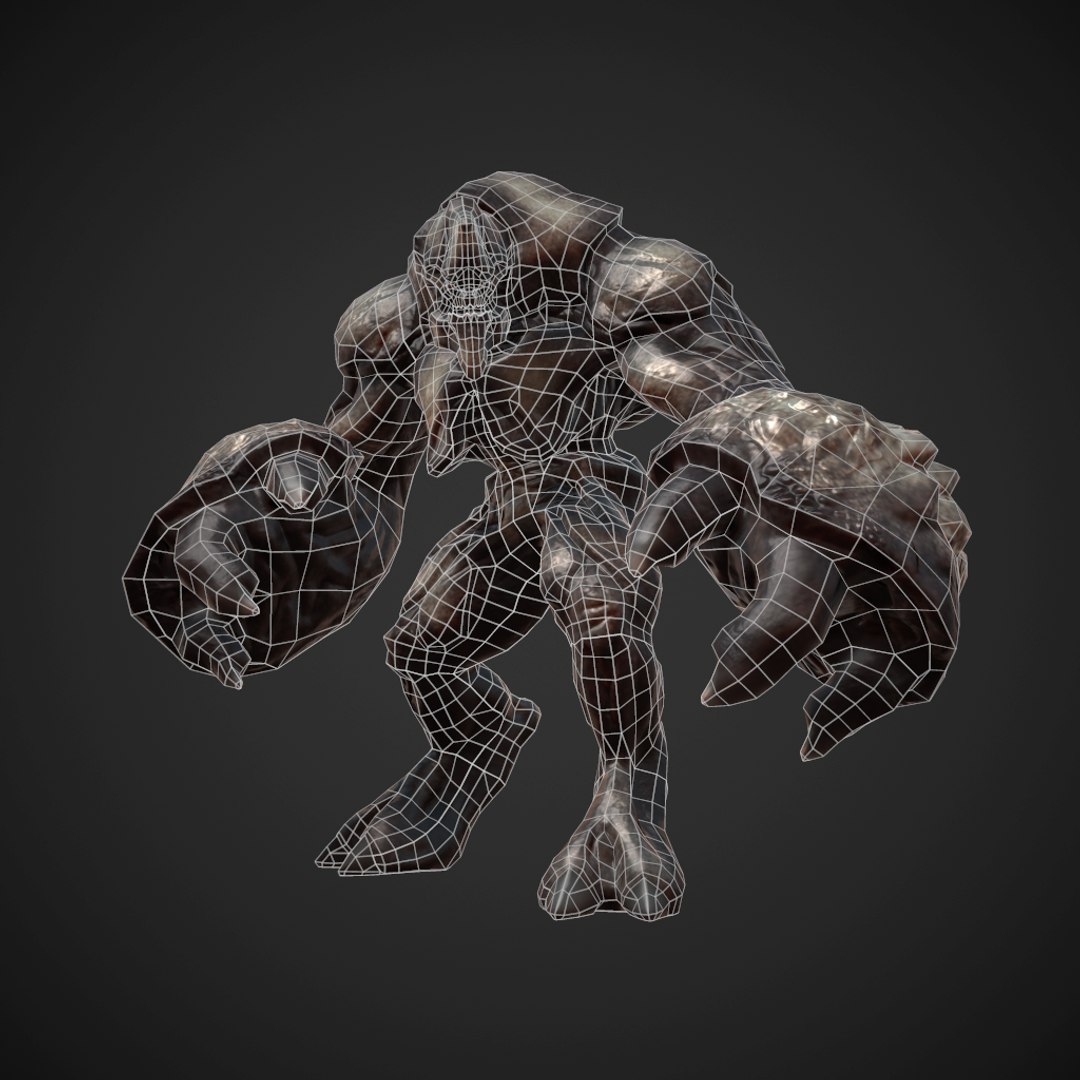 Fbx Character Creature Titan