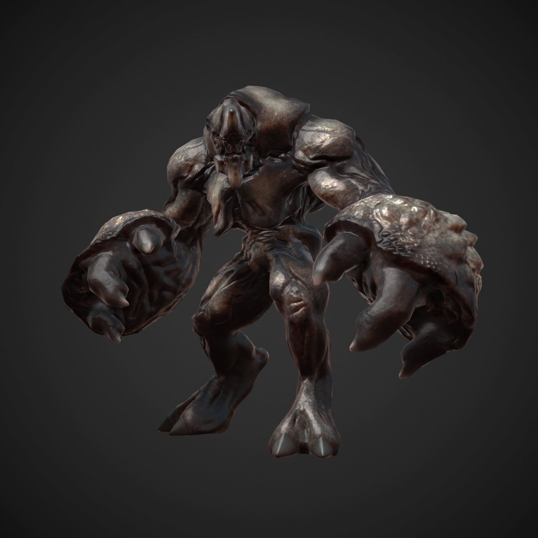Fbx Character Creature Titan