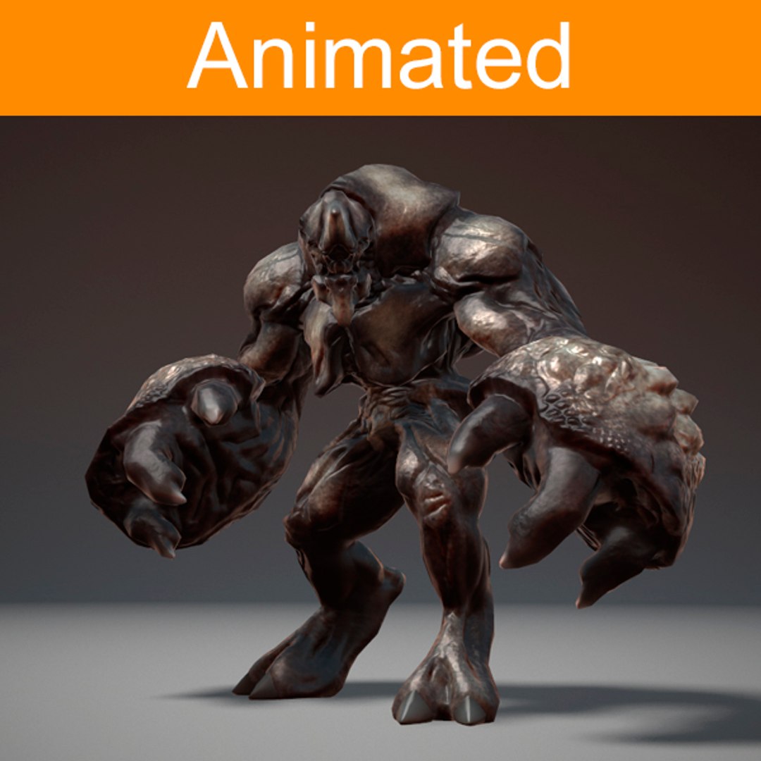 Fbx Character Creature Titan