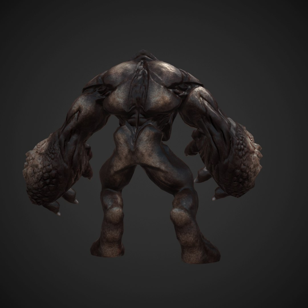 Fbx Character Creature Titan