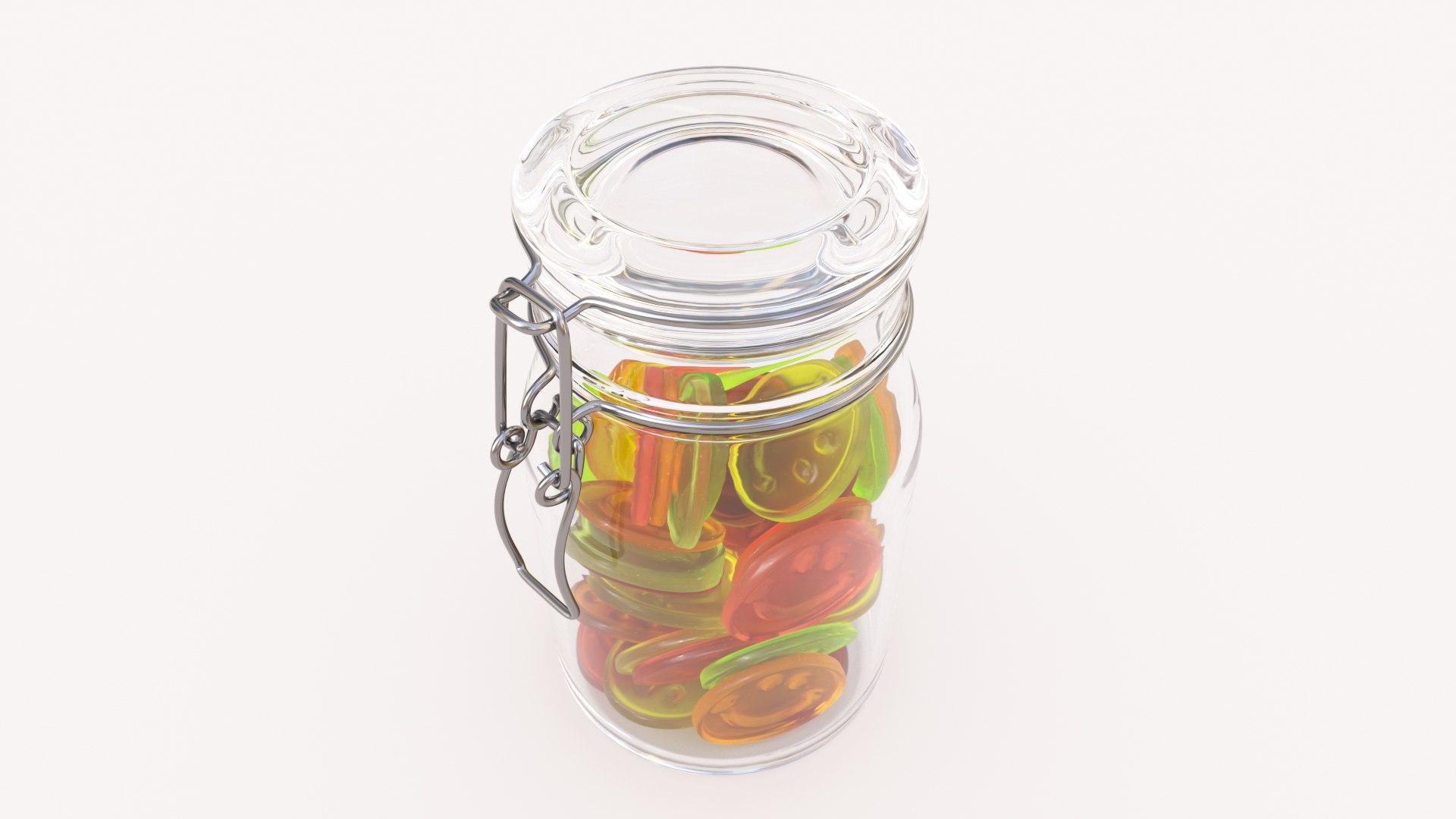 3D Candy Jars Model - TurboSquid 1707529