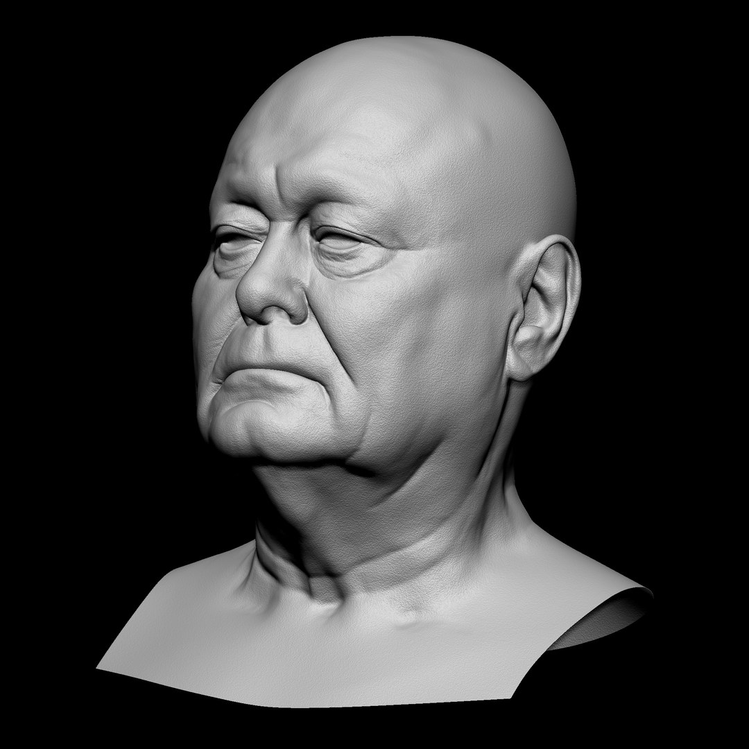 3D model Retopologized 3D Head Riley Evans - TurboSquid 2159804