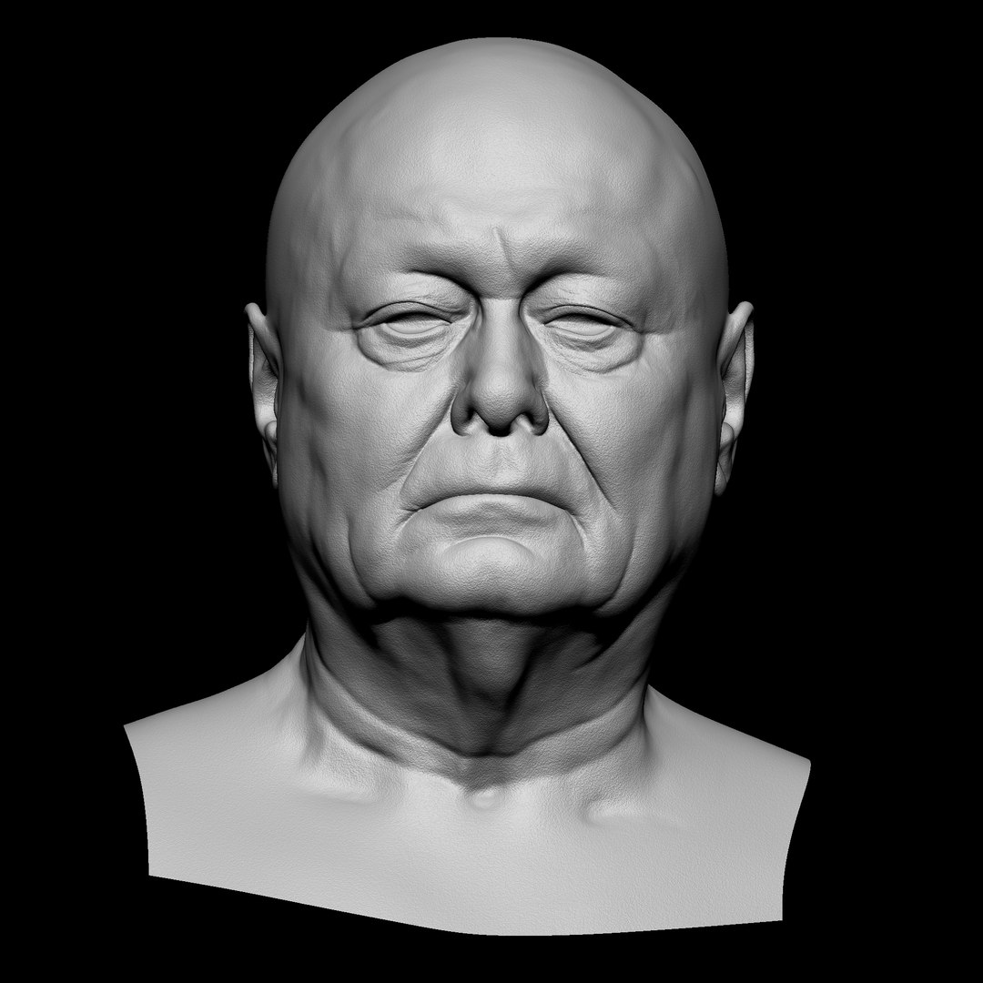 3D model Retopologized 3D Head Riley Evans - TurboSquid 2159804
