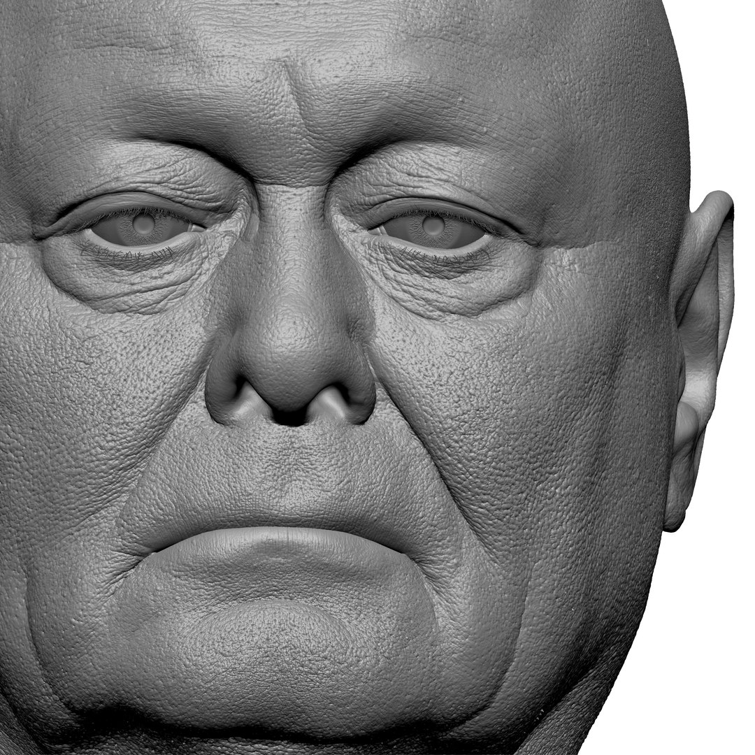 3D model Retopologized 3D Head Riley Evans - TurboSquid 2159804