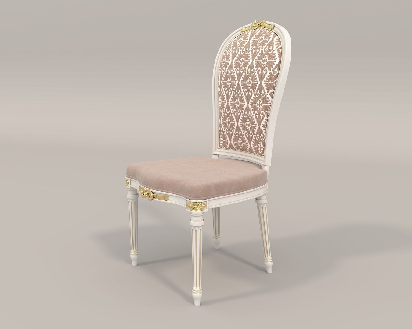 Classic European Style Table And Chairs 10 3D Model - TurboSquid 2274264