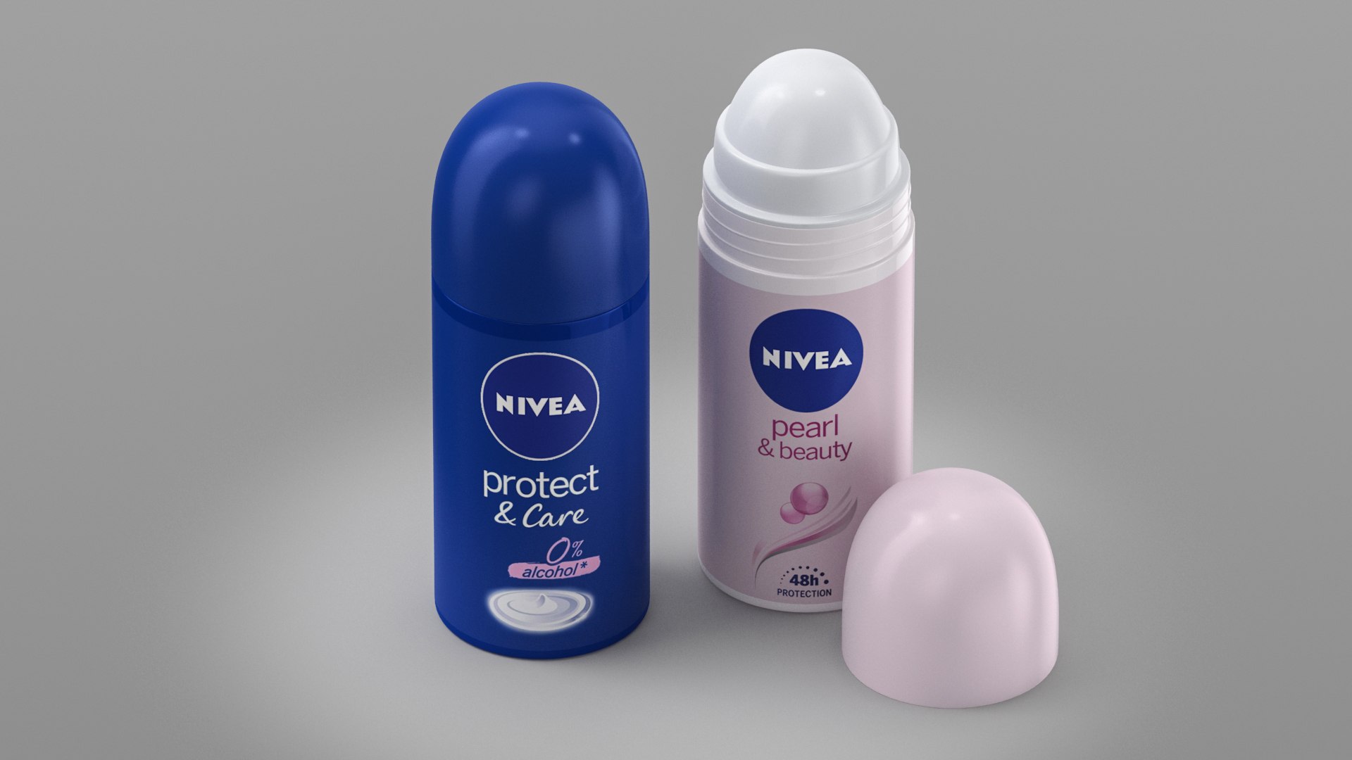 Deodorant set 3D model - TurboSquid 1695944