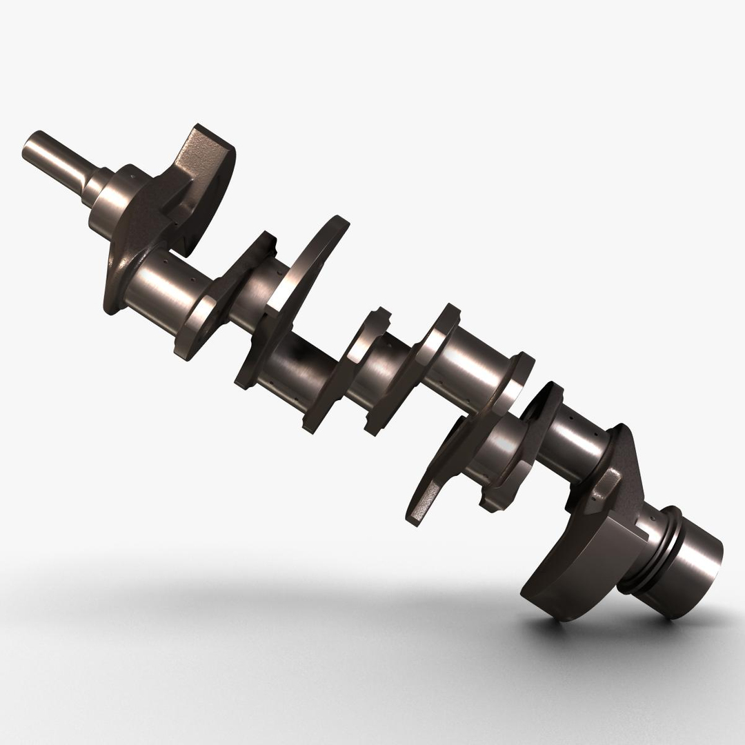 3d Model Of Crankshaft Engine
