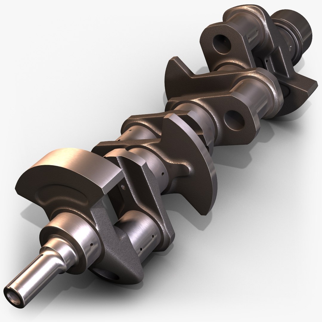 3d Model Of Crankshaft Engine