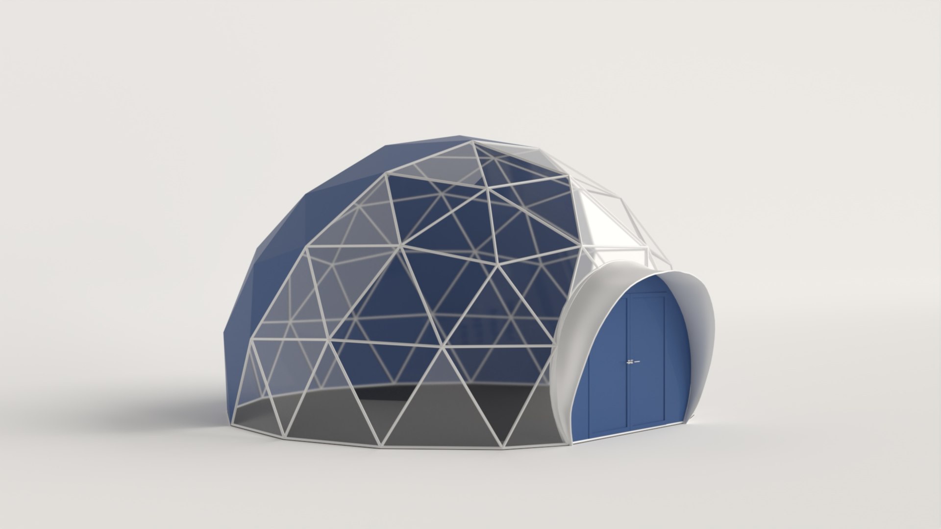 3D Geodome - 8m - TurboSquid 1846919