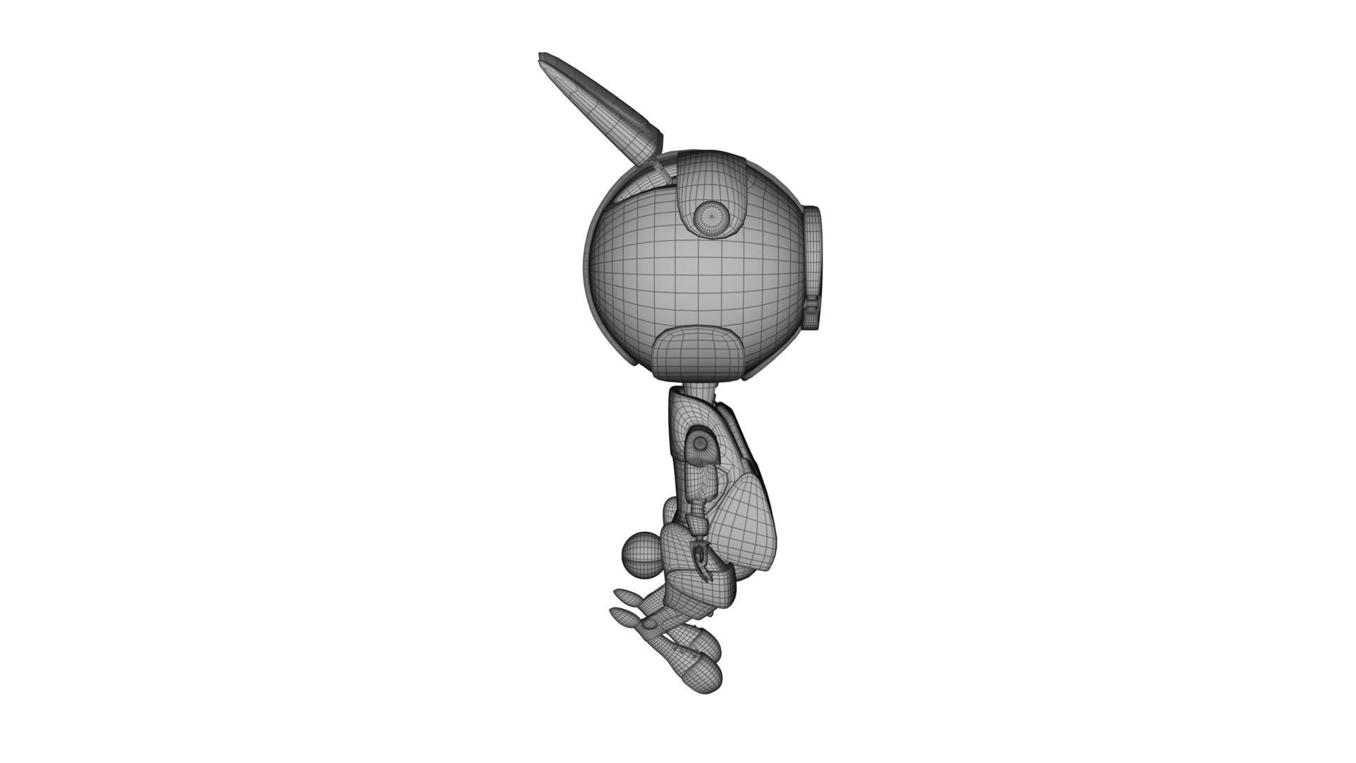 3D Rabbit Robot - TurboSquid 1612739