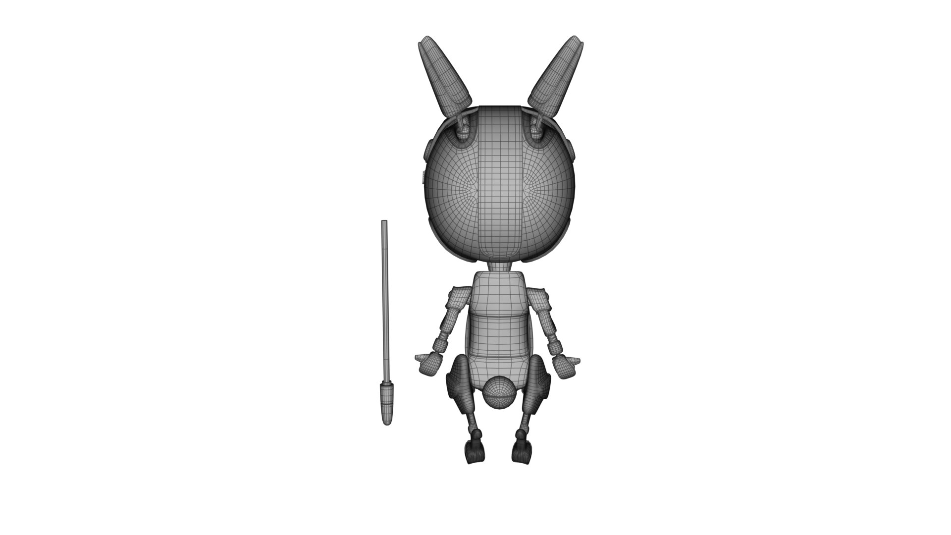 3D Rabbit Robot - TurboSquid 1612739