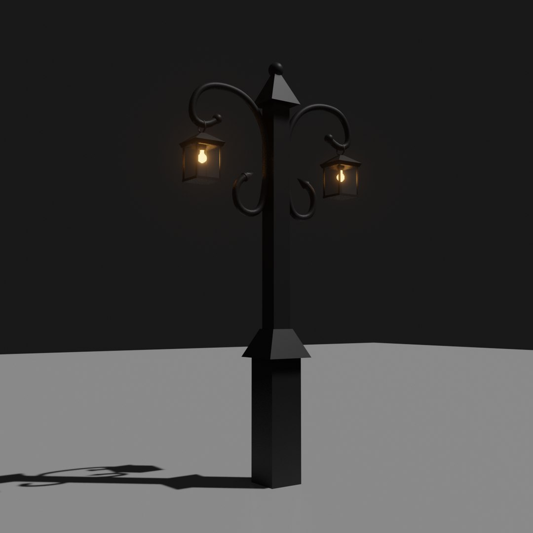 Street Lamp 3D Model - TurboSquid 1823202