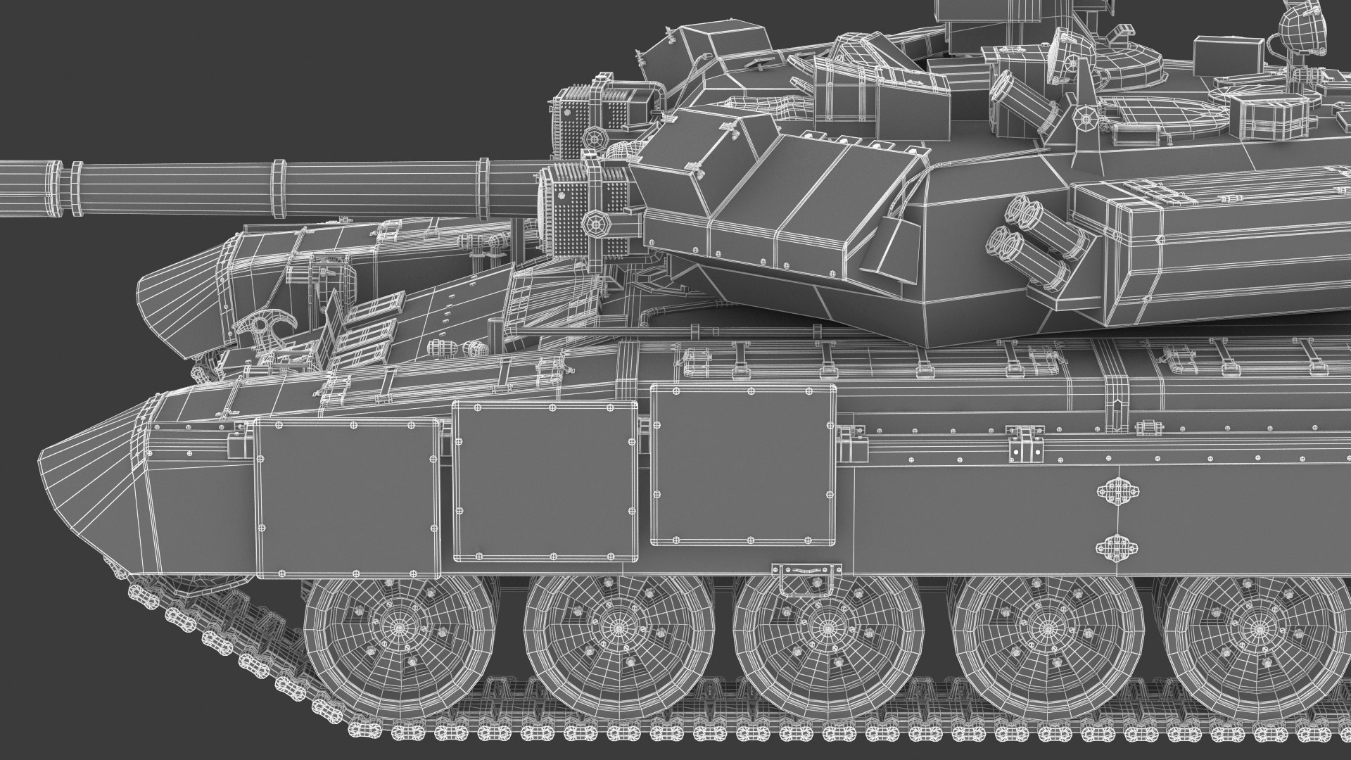 3D T-90 Tank - TurboSquid 1922626