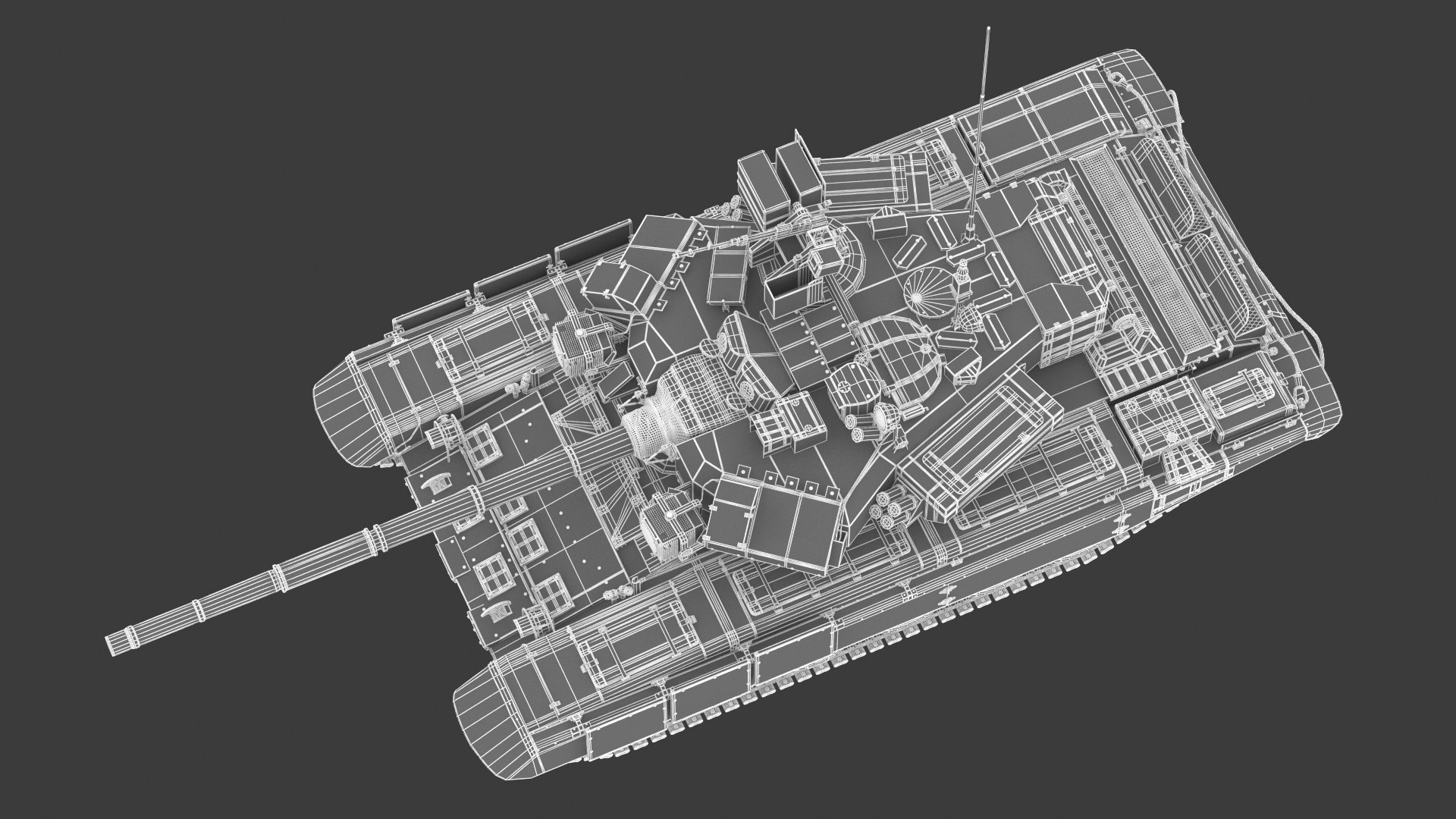 3D T-90 Tank - TurboSquid 1922626