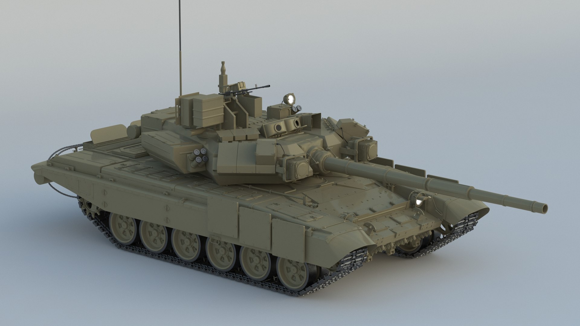 3D T-90 Tank - TurboSquid 1922626
