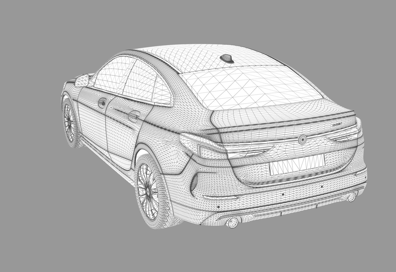 2 Series Gran Coupe F44 model - TurboSquid 2170355