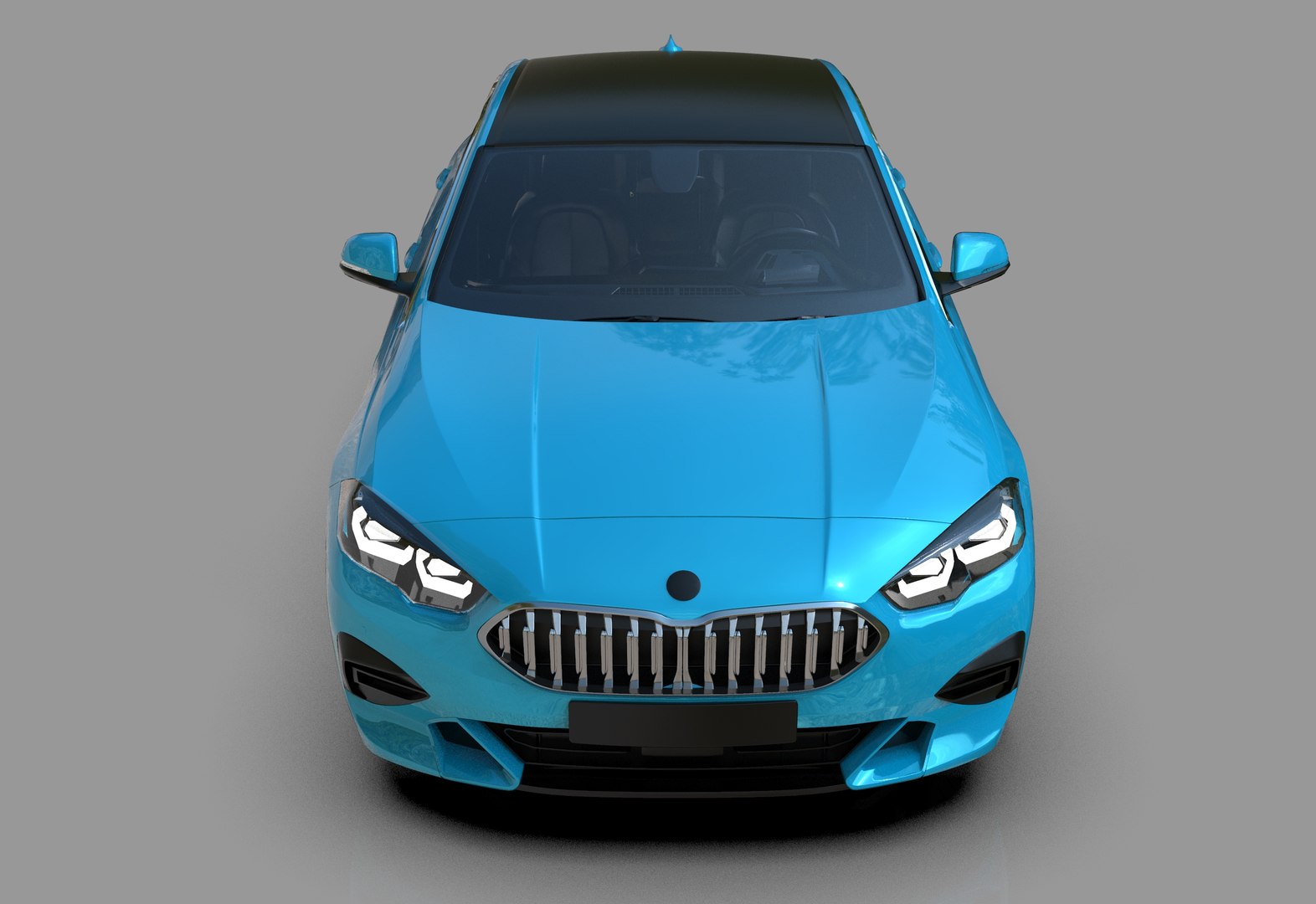 2 Series Gran Coupe F44 model - TurboSquid 2170355