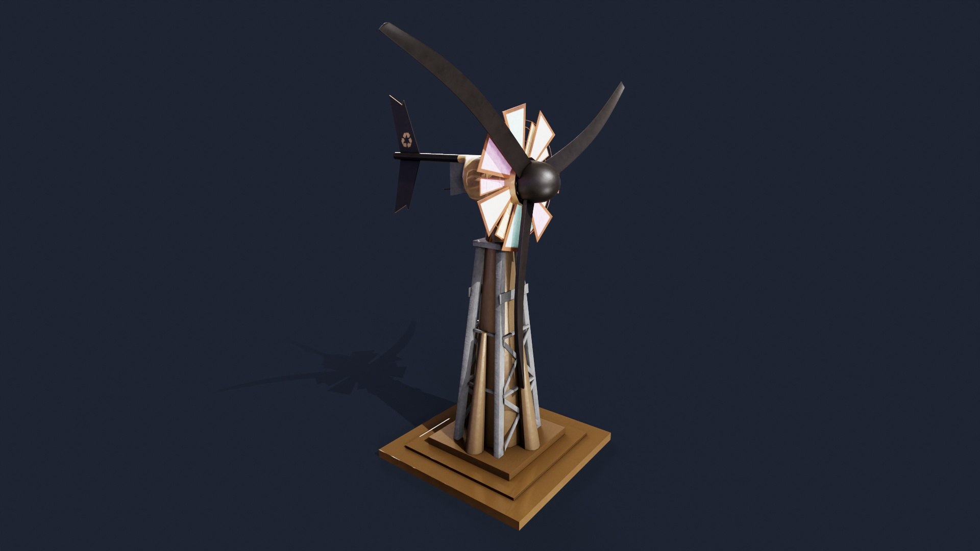 3D Wind Mill Model - TurboSquid 2180442