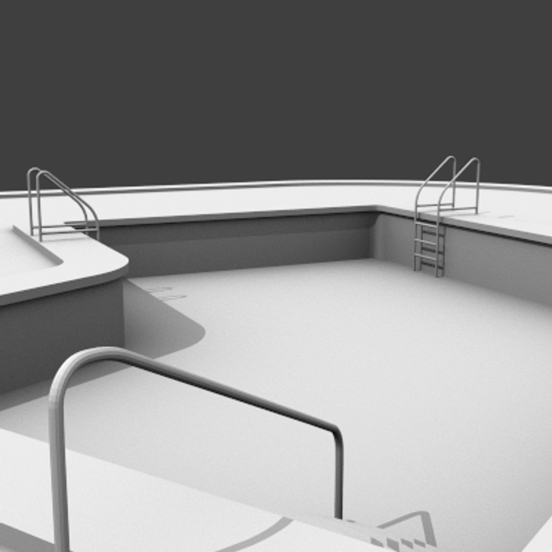 3d Model Of Swimming Pool
