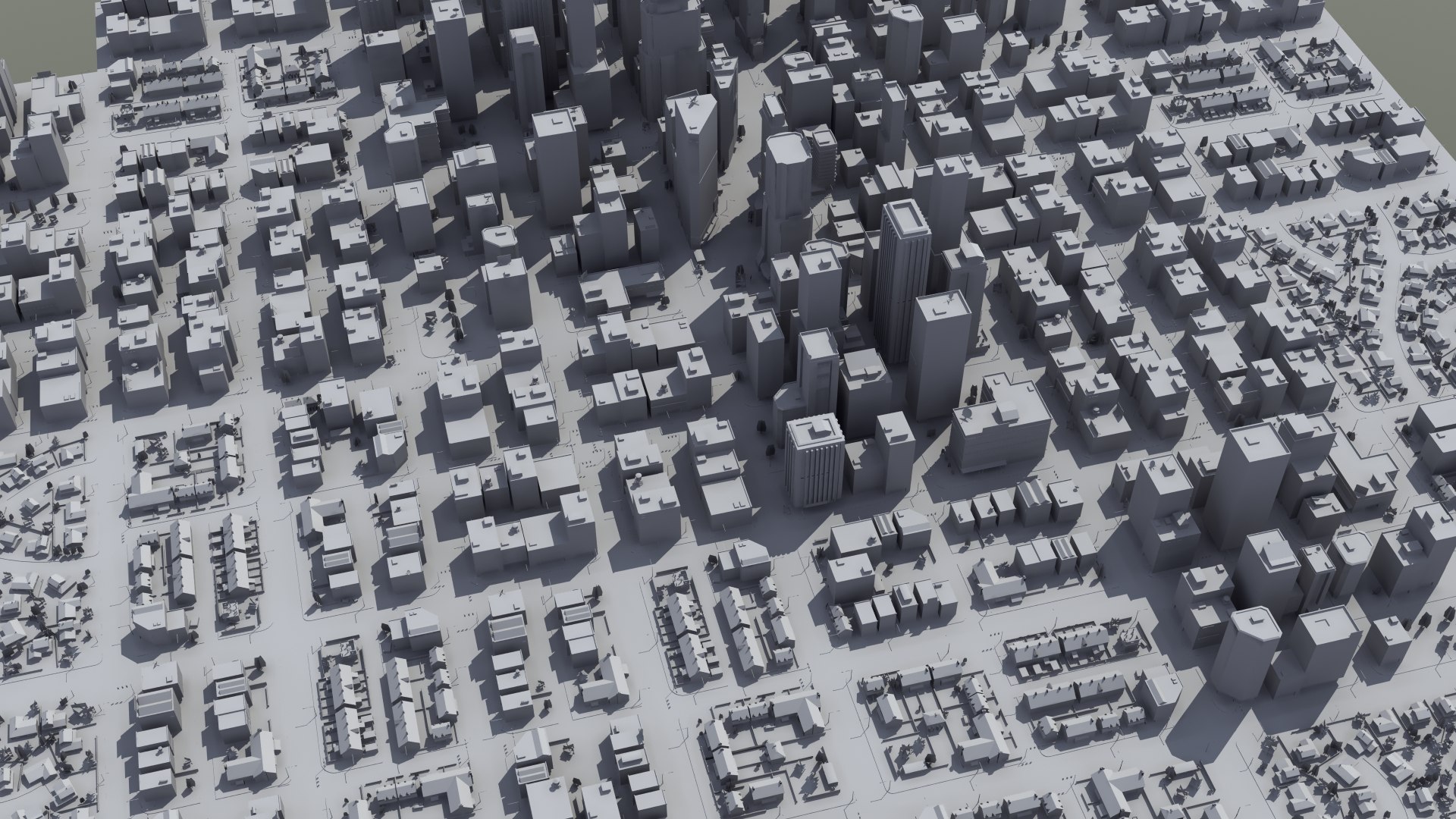 3D Model City Mass Model 2022 - TurboSquid 1909664
