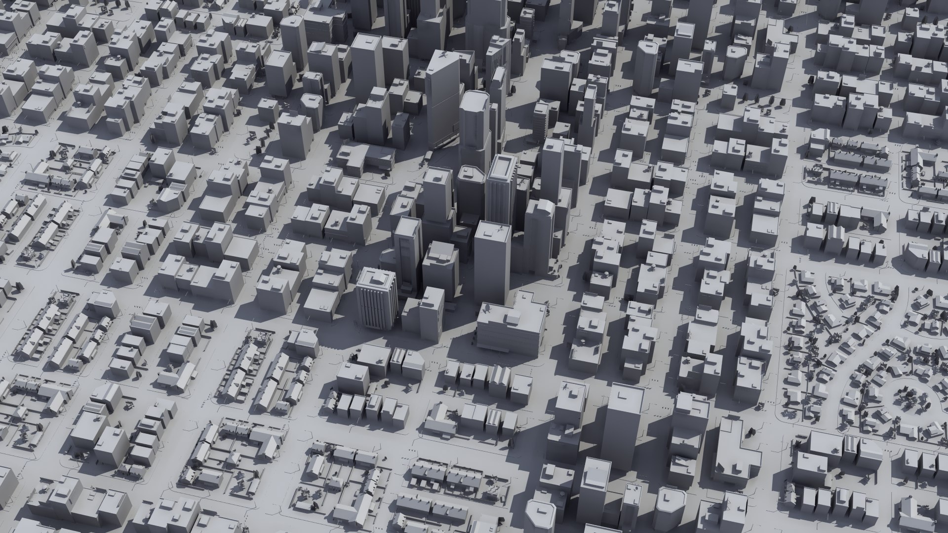 3D Model City Mass Model 2022 - TurboSquid 1909664