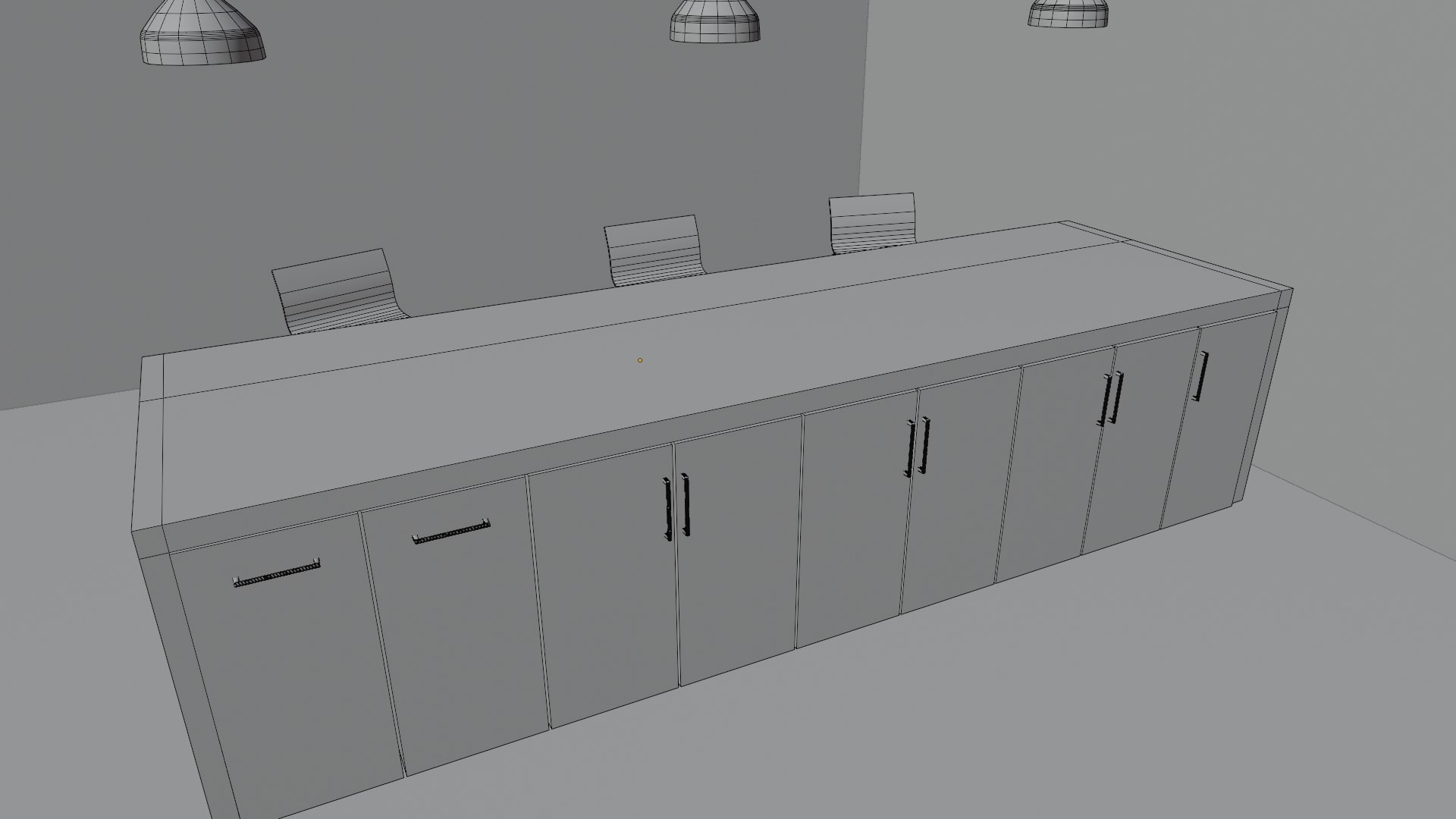 3D Kitchen Counter Model - TurboSquid 1916875