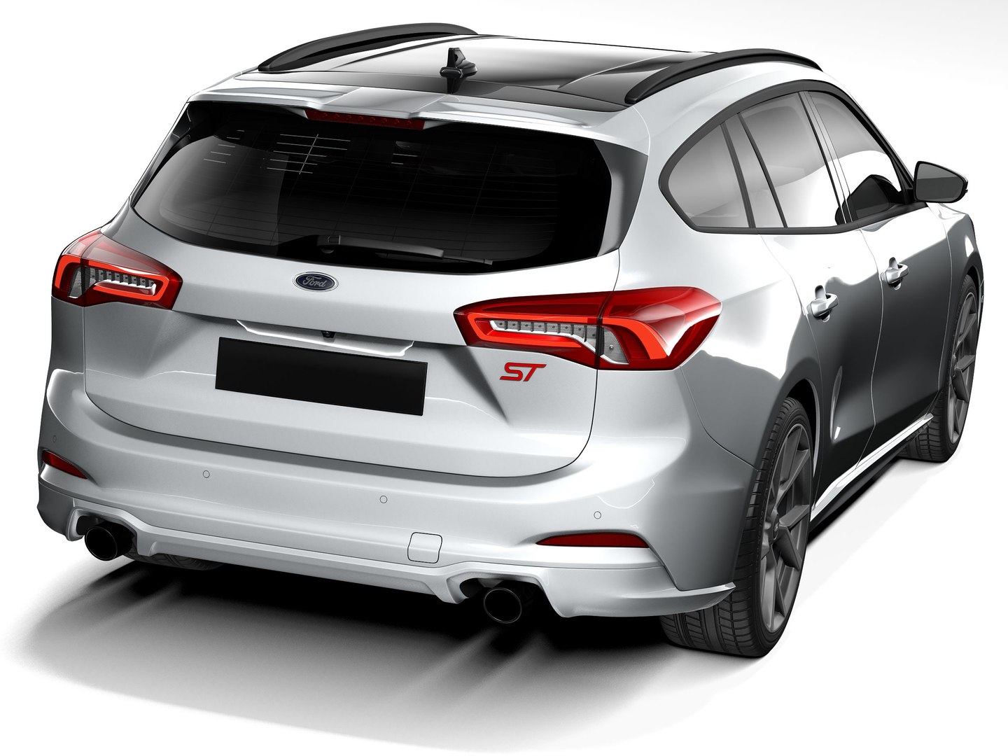 3D Ford Focus ST Wagon 2020 - TurboSquid 2224043
